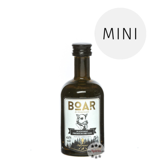 BOAR Gin Mini-Flasche 0,05 Liter | mySpirits.ch